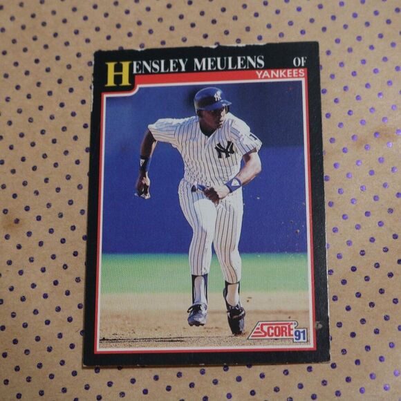 MLB | Toys | Hensley Meulens 828 Baseball Card | Poshmark